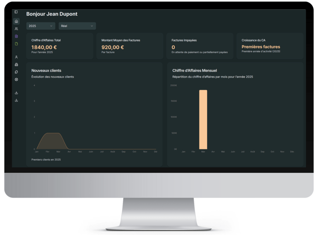 Devis Pro - Logiciel de facturation pour auto-entrepreneur